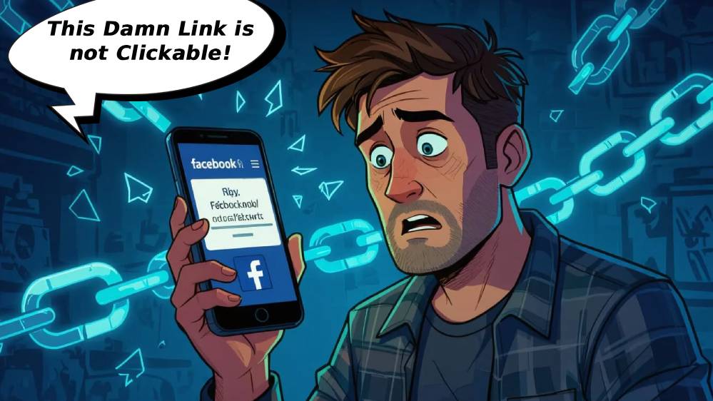 Facebook Bio Link Not Clickable: URL Shows as Plain Text